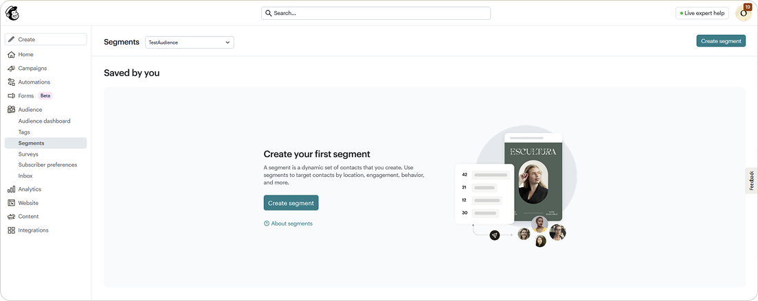 Mailchimp-inställningar – BokaMera